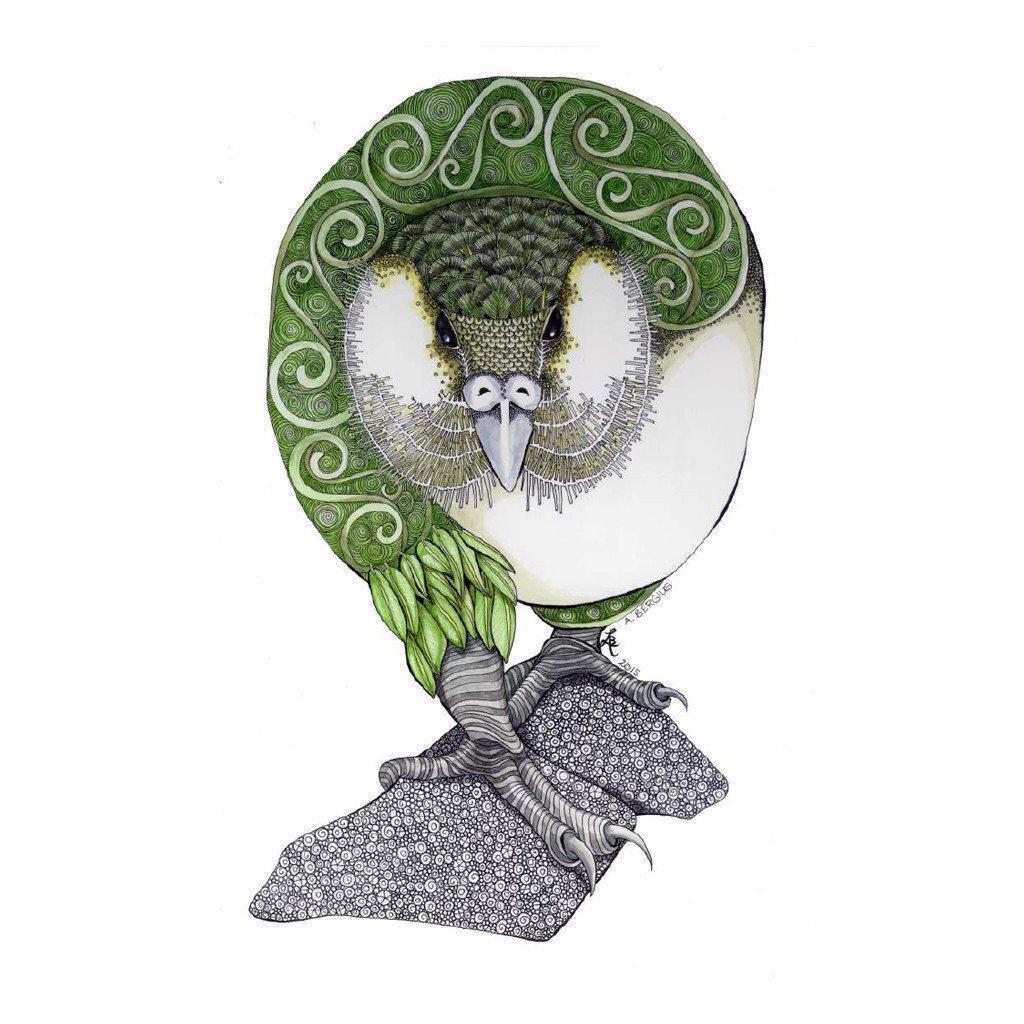 Kakapo Print – The Outpost NZ