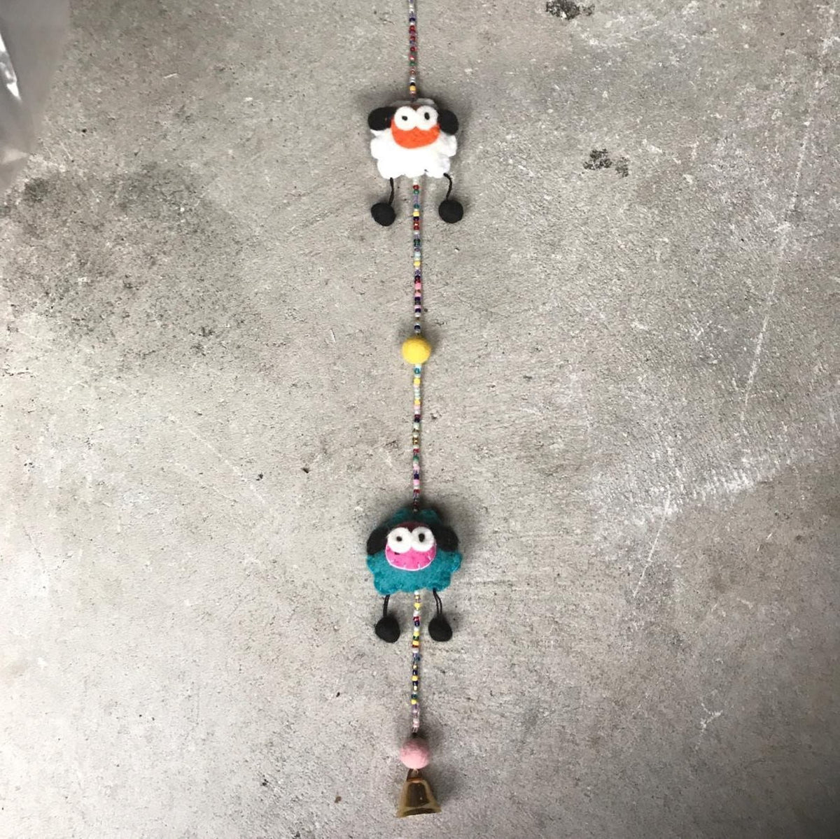 Rainbow Sheep Hanging String – The Outpost NZ